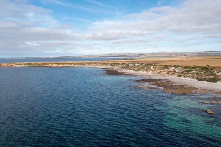Moonlight Bay; a great free camp on the way to Port Lincoln