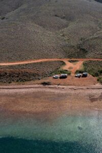 Fitzgerald Bay; spectacular Whyalla Camping