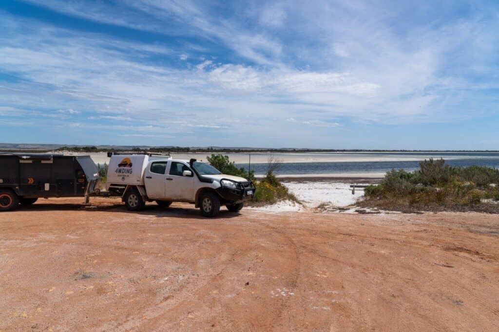 Red Cliff Beach; Free camping near Tumby Bay