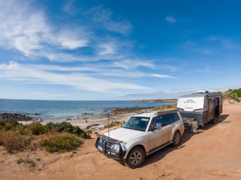 Moonlight Bay; a great free camp on the way to Port Lincoln