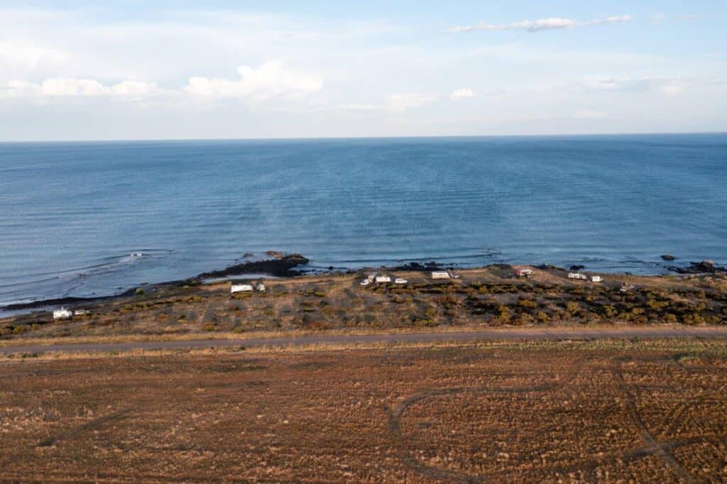 Red Cliff Beach; Free camping near Tumby Bay