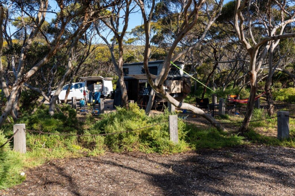 Memory Cove; Lincoln National Park’s best camping