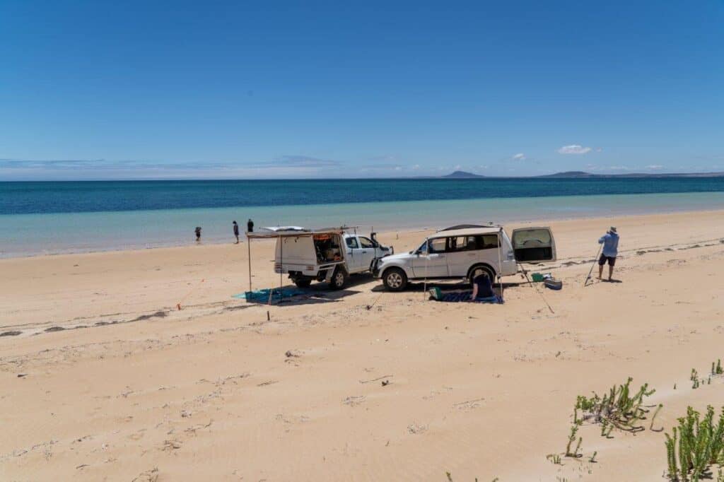 Black Springs Campground in Coffin Bay National Park