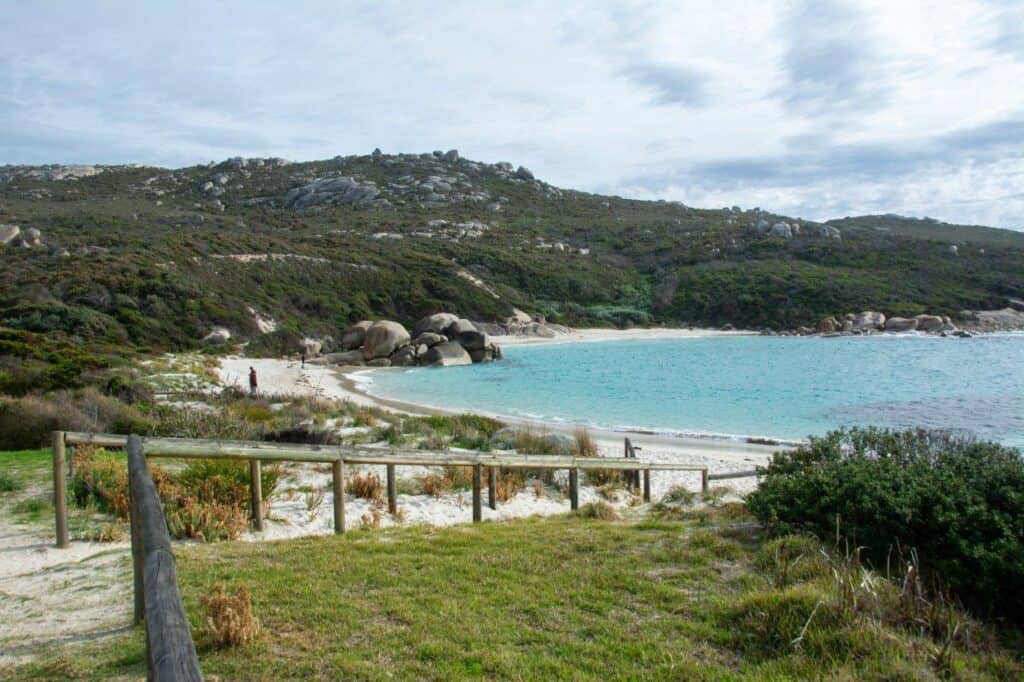 Betty's Beach; amazing beach front camping