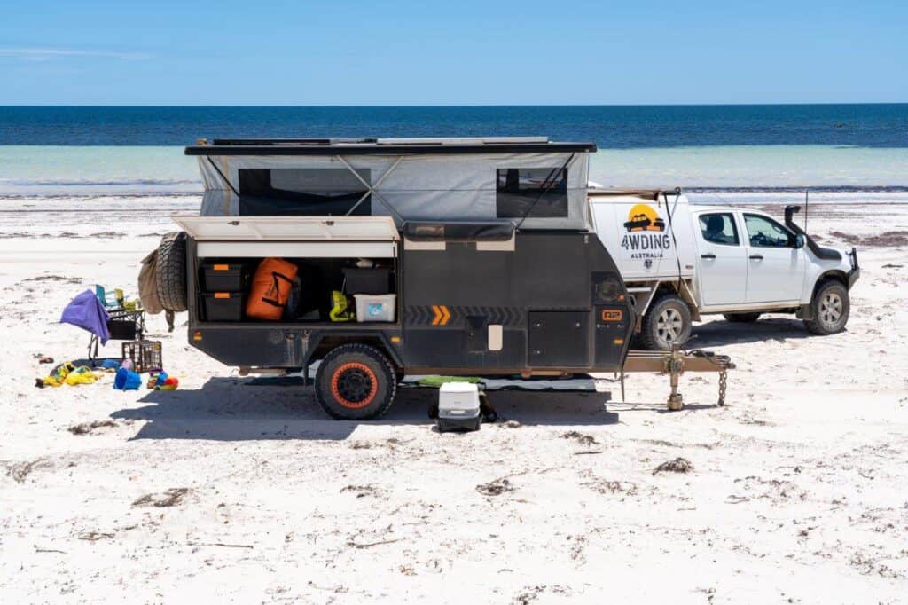 Wauraltee Beach; amazing camping on Yorke Peninsula