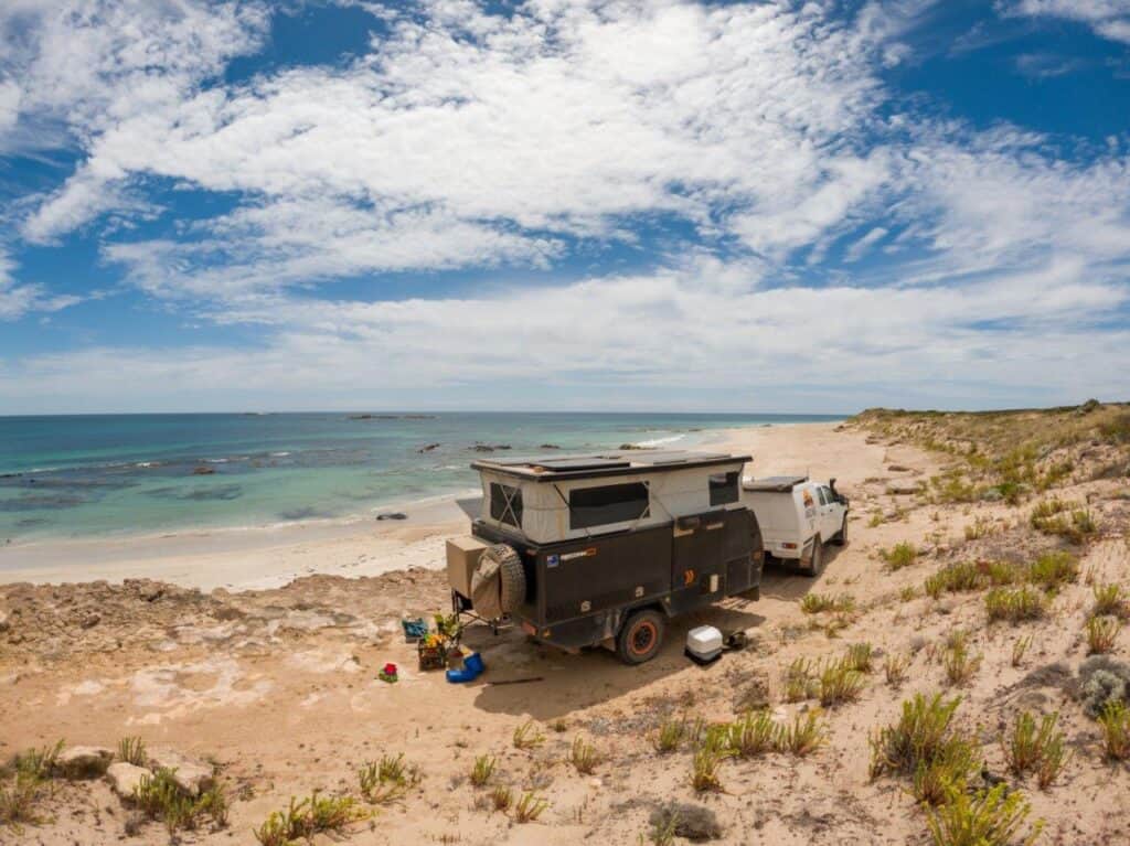 Swincer Rocks; our favourite camp on the Yorke Peninsula