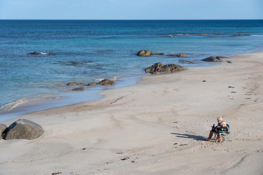 Swincer Rocks; our favourite camp on the Yorke Peninsula