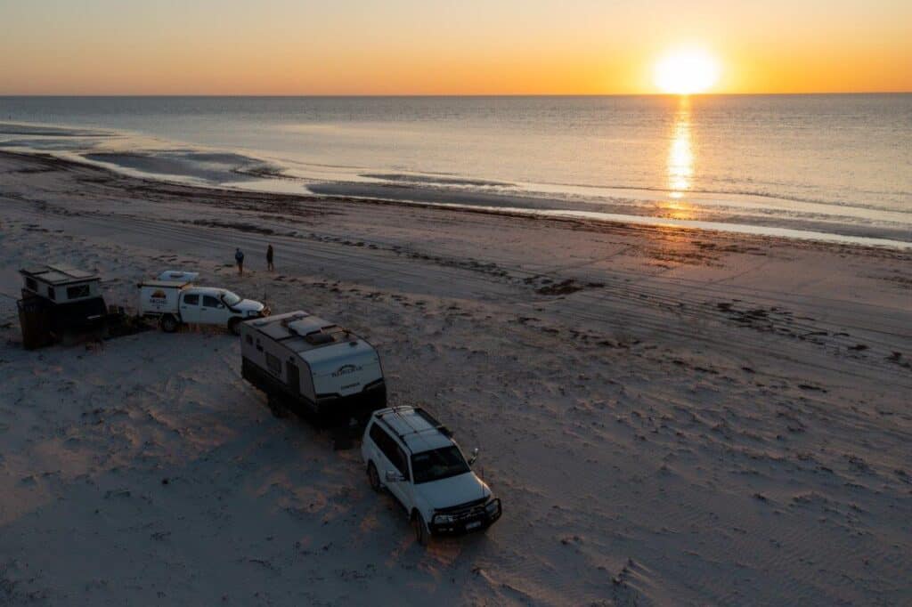 Wauraltee Beach; amazing camping on Yorke Peninsula