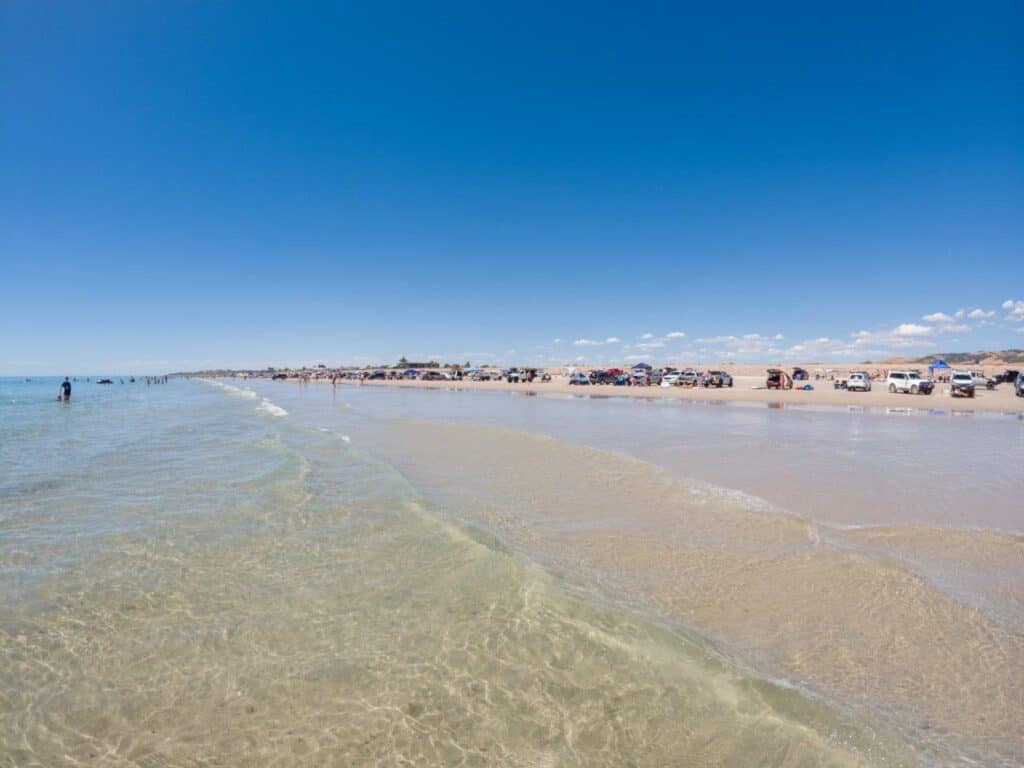 Aldinga Beach access; a huge shock for us