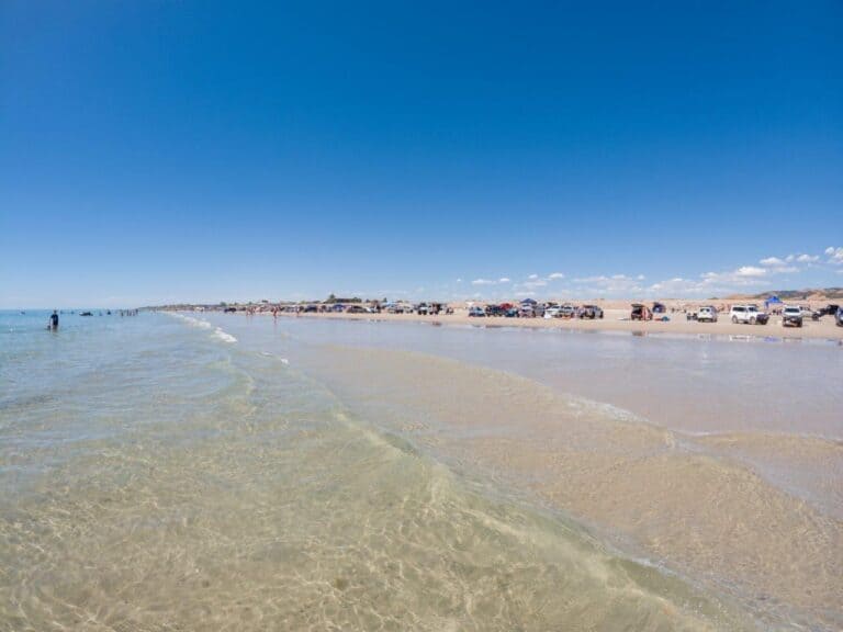 Aldinga Beach access; a huge shock for us