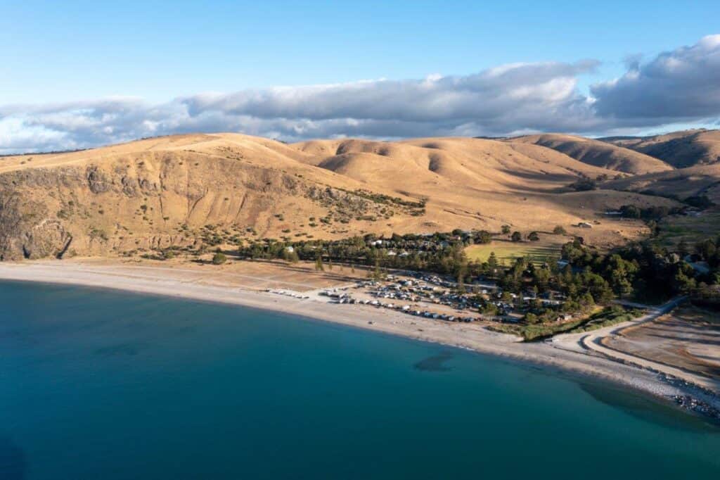 Perlubie Beach; amazing beach camping near Streaky Bay