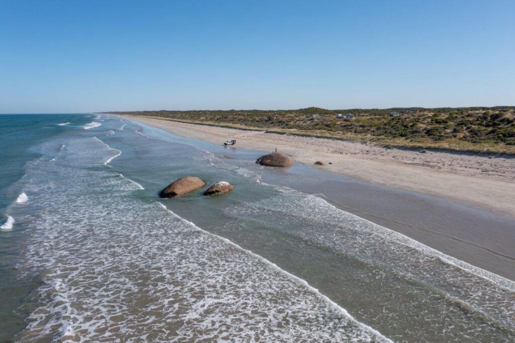 The Granites; free camping near Kingston