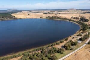 Lake Leake; great camping near Mount Gambier