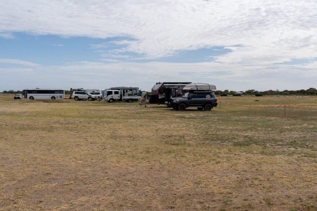 Kingston RV Park; great, low cost camping near the beach