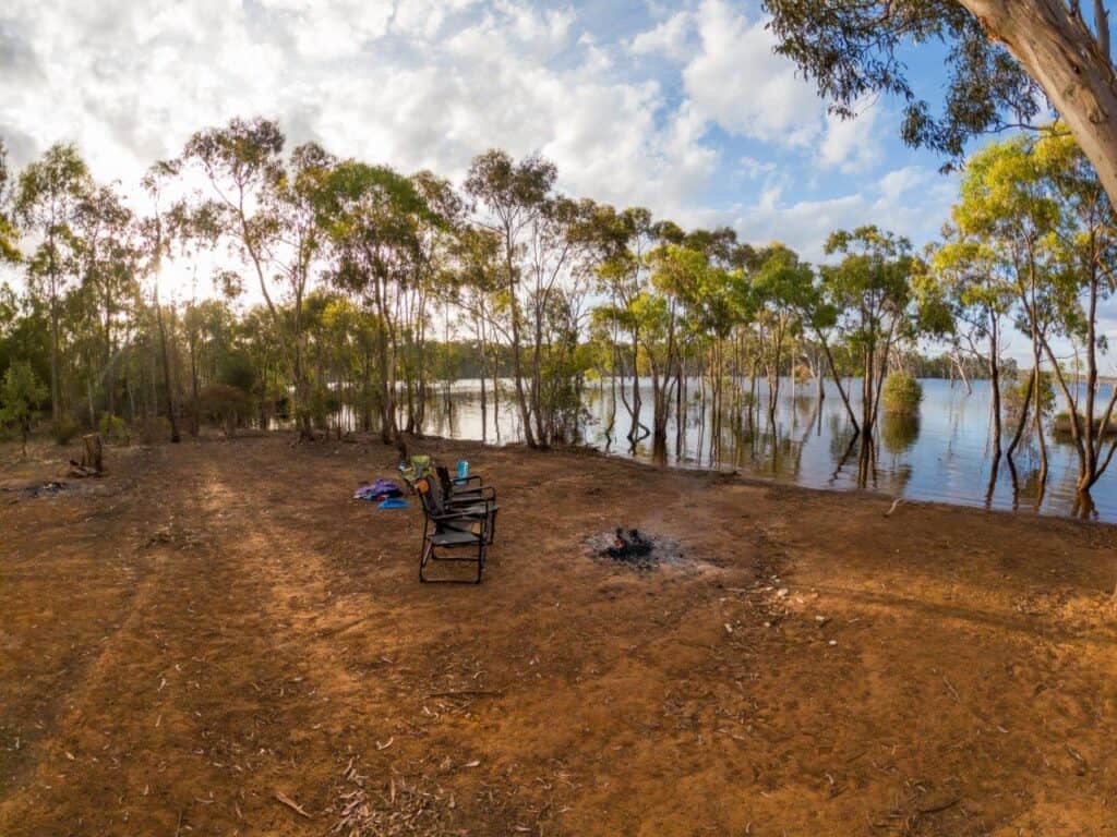 Glendinning Campground; incredible waterfront sites