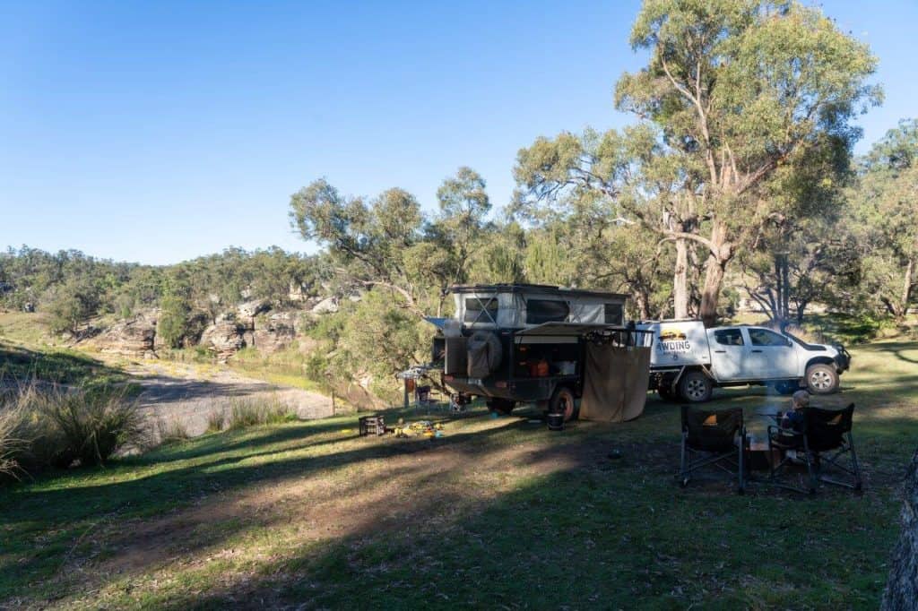 Lake Wallace; great free camping near Lithgow - 4WDing Australia