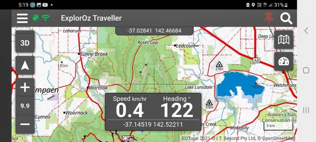 ExplorOz Traveller App review; a great 4WD track option