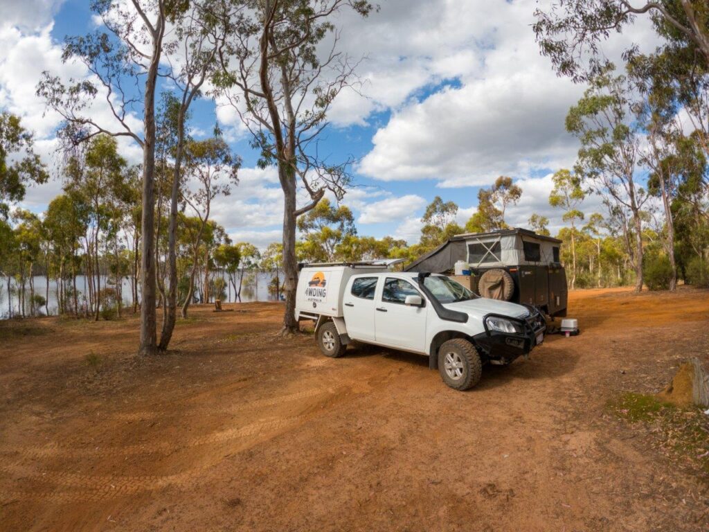 Glendinning Campground; incredible waterfront sites
