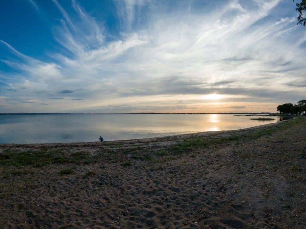 Meredith Park Campground on Lake Colac