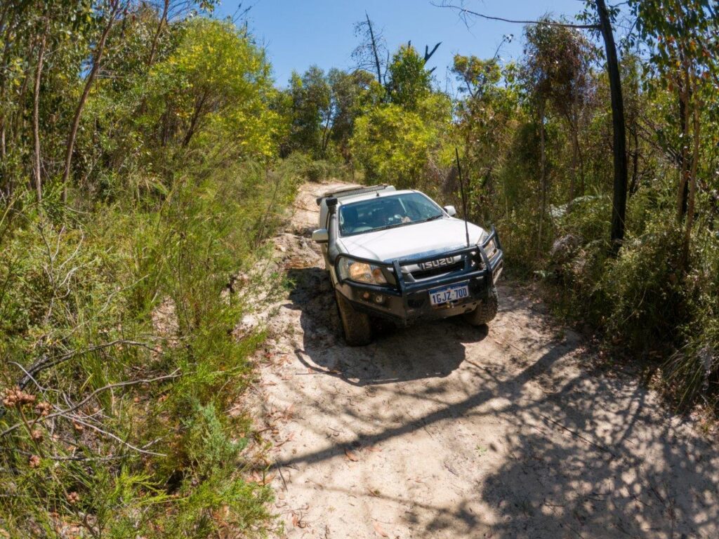 Mount Difficult 4WD Track in the Grampians