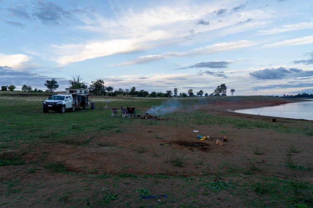 Keepit Dam; sensational, waterfront camping - 4WDing Australia