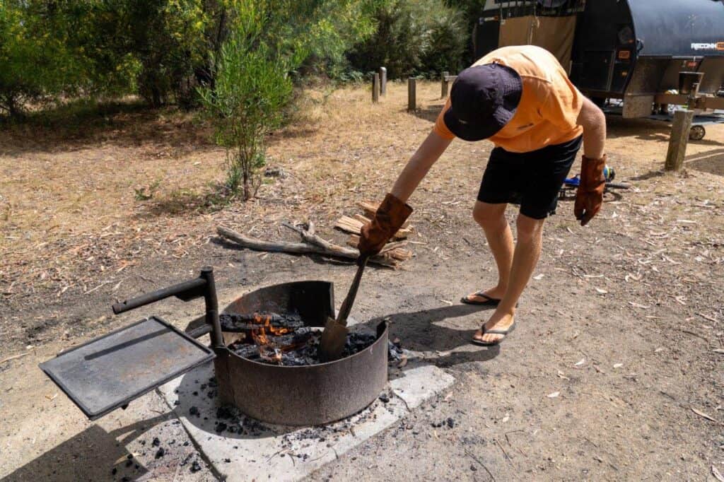 Camp oven roast; the ultimate, easy camping meal on the fire