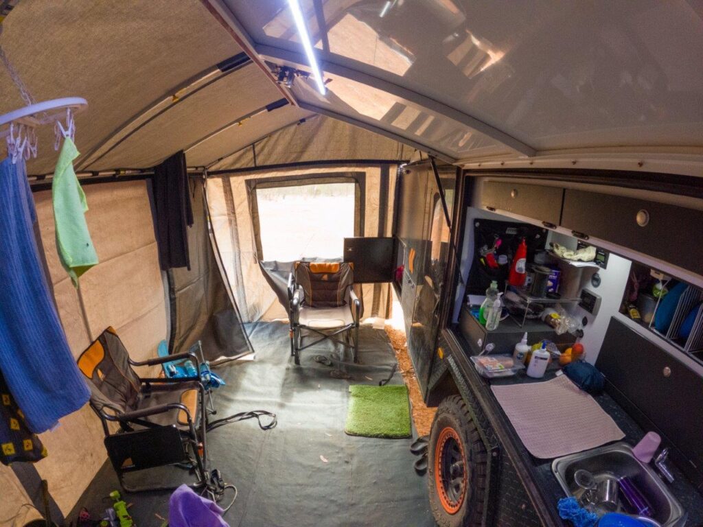 Camping in the rain; how to make it a whole heap of fun