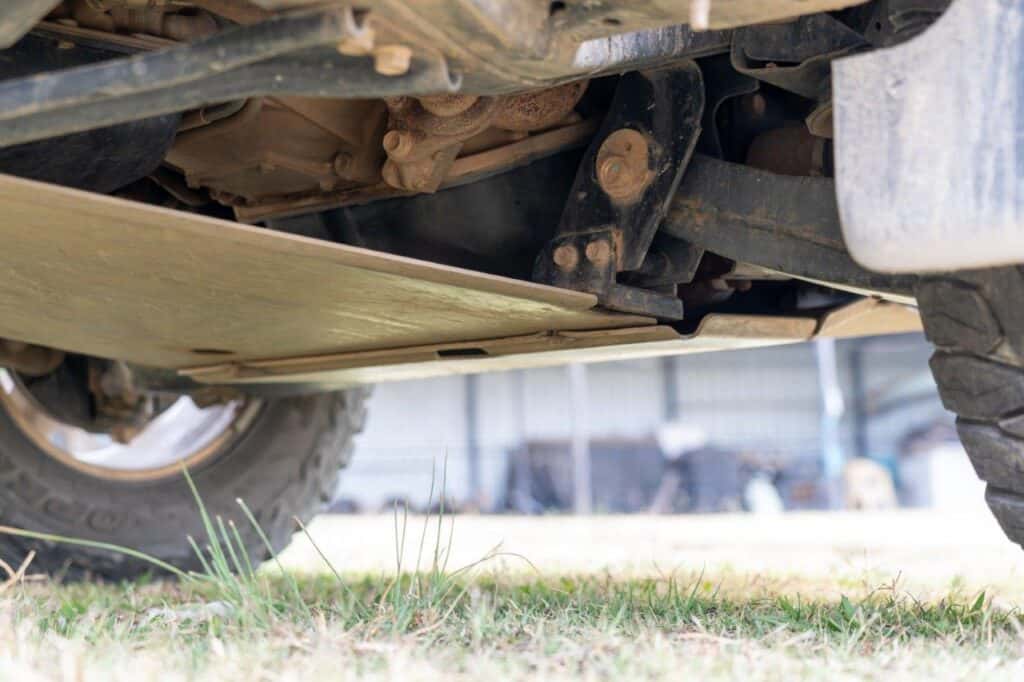 Broken Bash Plate Bolts; a pain in the bum