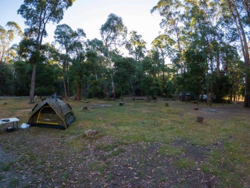 Cooks Mill Campground; great camping in Cathedral Ranges