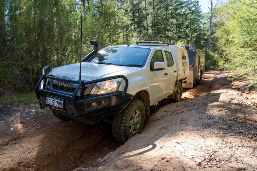 Rubicon and Cathedral Range 4WD tracks; a great long cut
