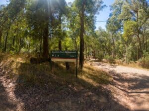 Lakeside Campground on Lake Eildon, with stunning views