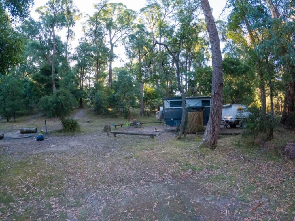 Cooks Mill Campground; great camping in Cathedral Ranges