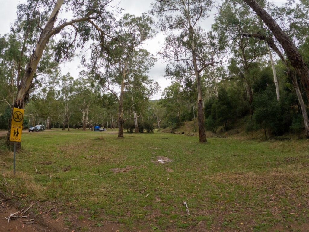 Frys Flat Campground; our favourite camp site in the High Country