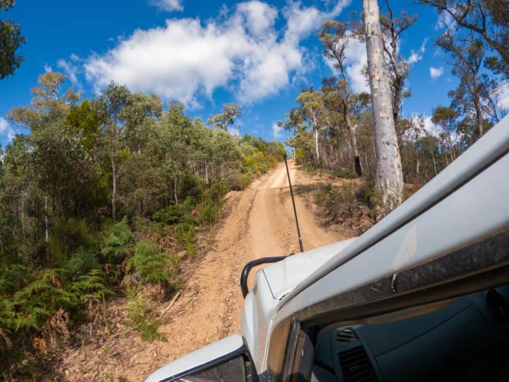 Mt Terrible 4WD Tracks; great drives with an even better view
