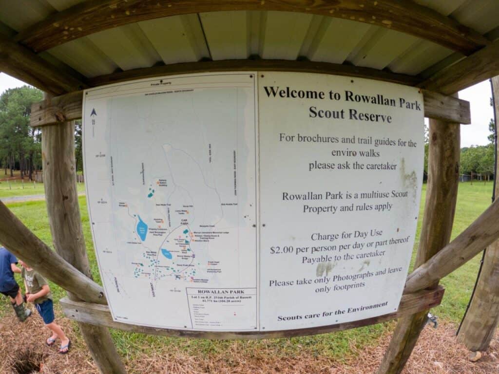 Rowallan Park Camping just out of Mackay