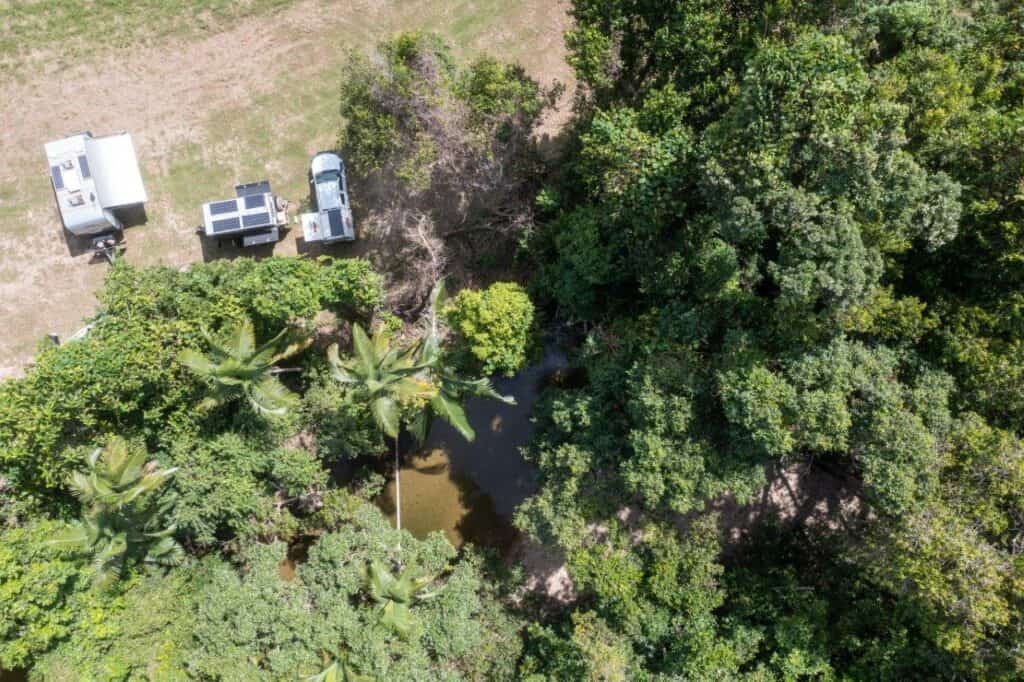 Miallo Creek; unbelievable Queensland Camping