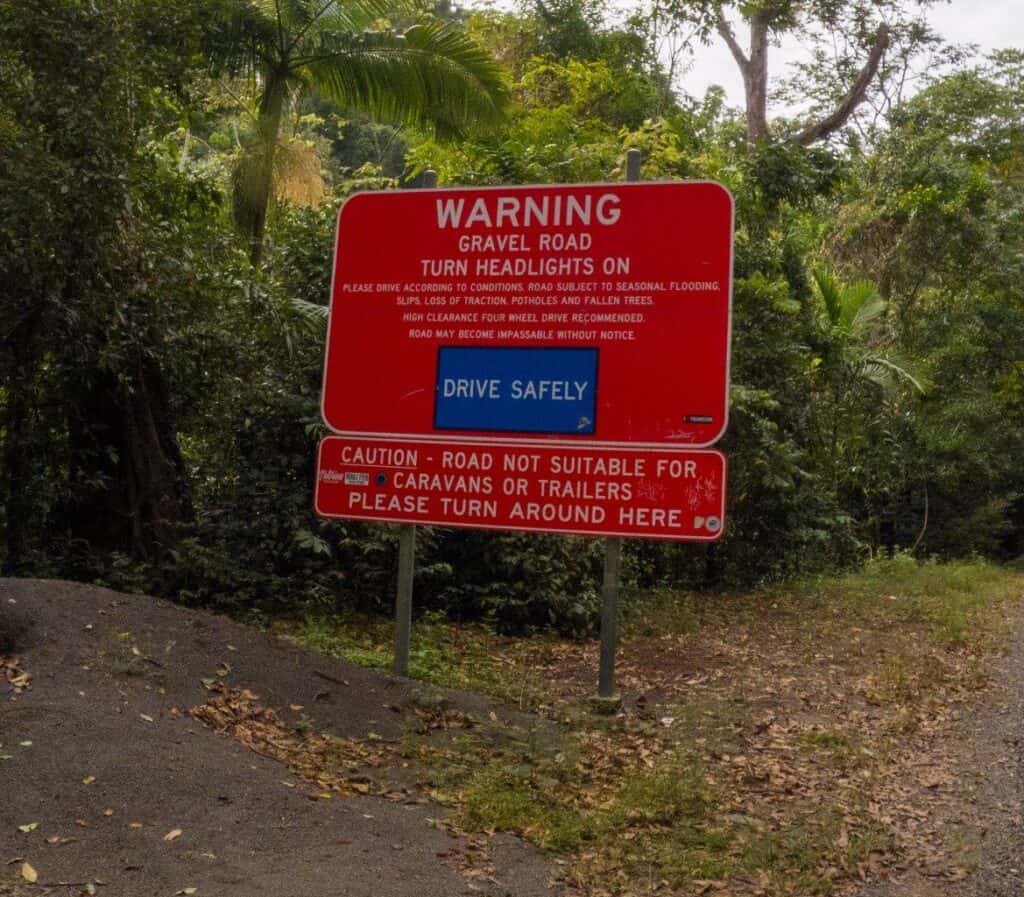 The Bloomfield Track; scenery and adventure beyond belief