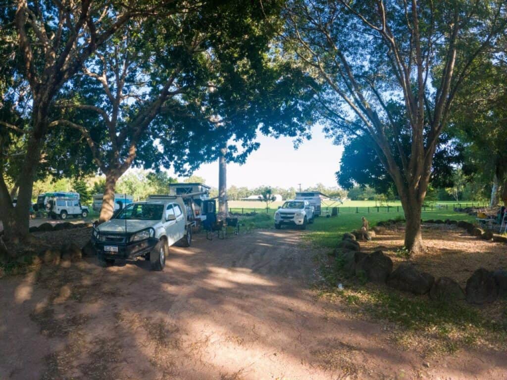 Bluewater Park Rest Area; Townsville Free Camping