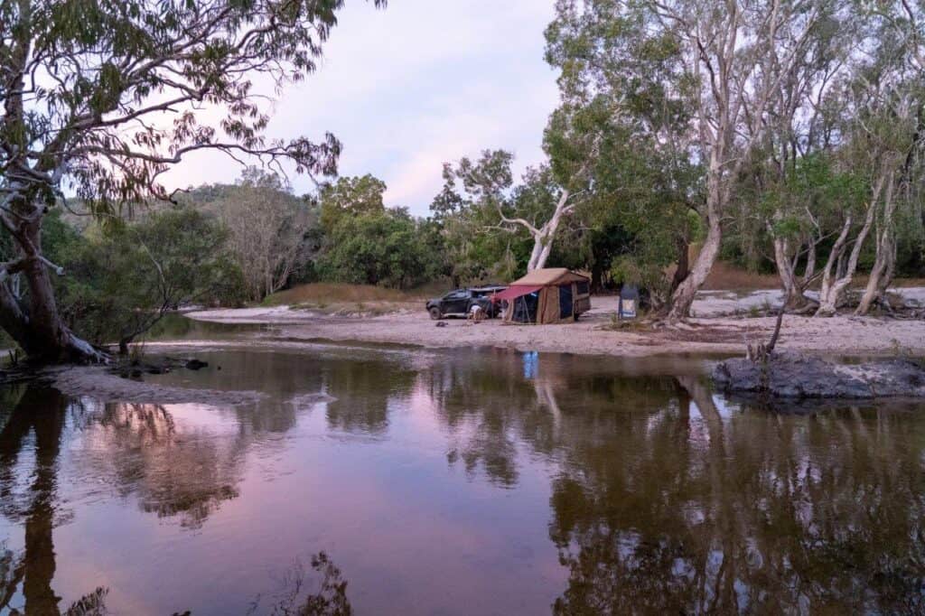Coen Free Camping; amazing riverside camps