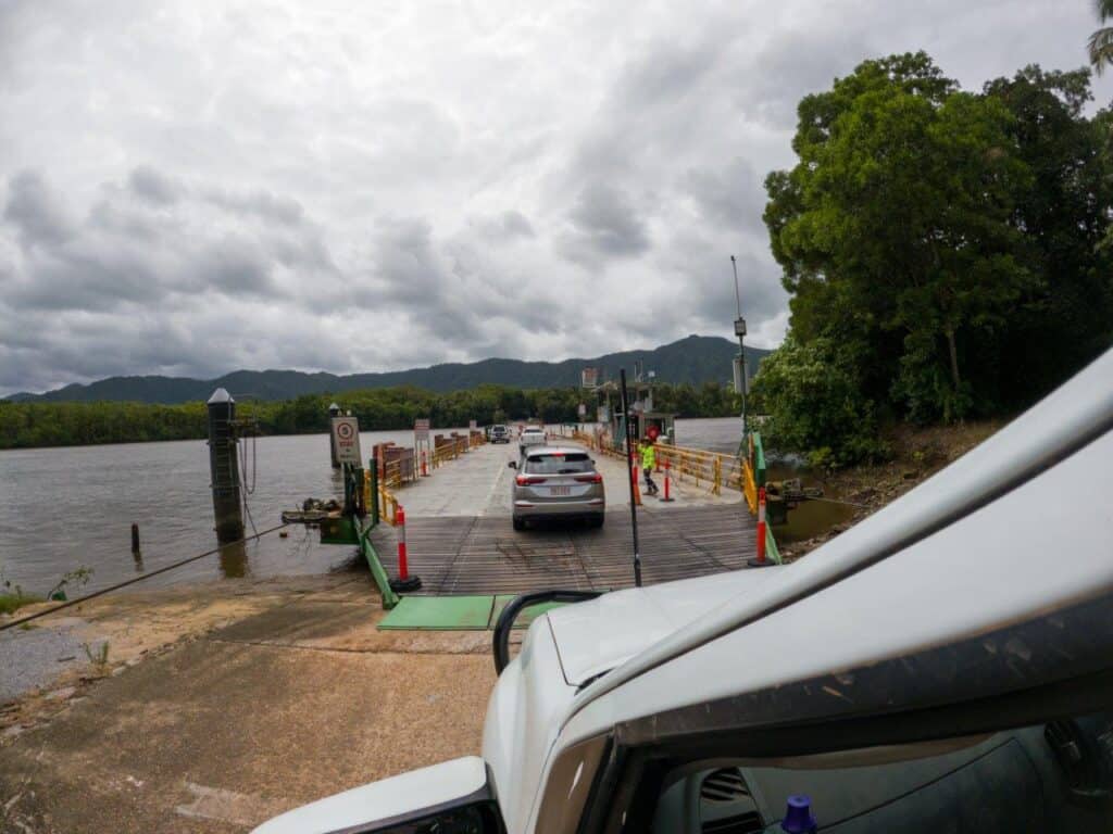 Jardine River Ferry; Crossing to get to Cape York