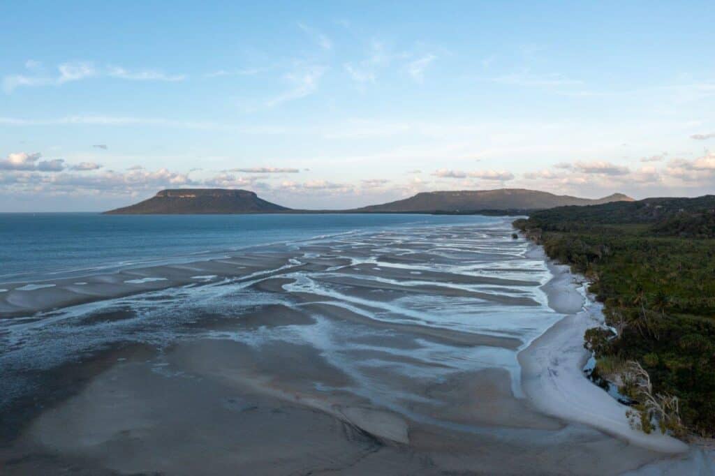 Elim Beach; unbelievable, protected beach camping near Cooktown