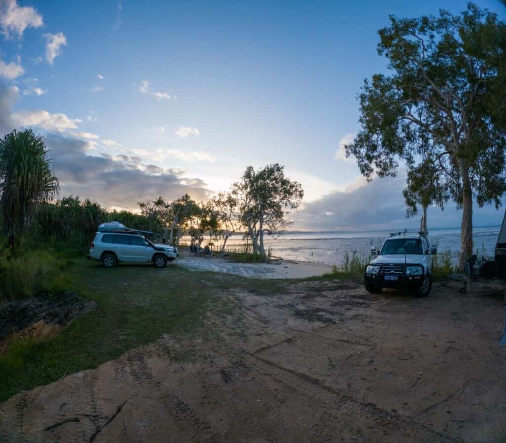Elim Beach; unbelievable, protected beach camping near Cooktown