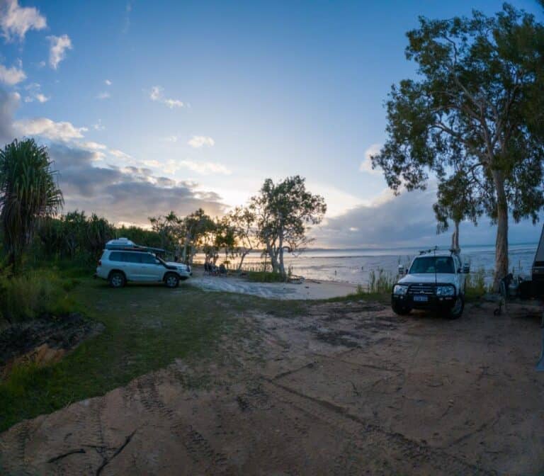 Elim Beach; unbelievable, protected beach camping near Cooktown