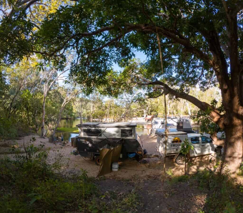 Coen Free Camping; amazing riverside camps
