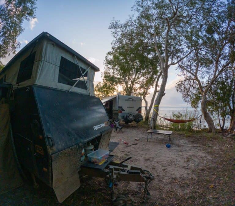 Elim Beach; unbelievable, protected beach camping near Cooktown
