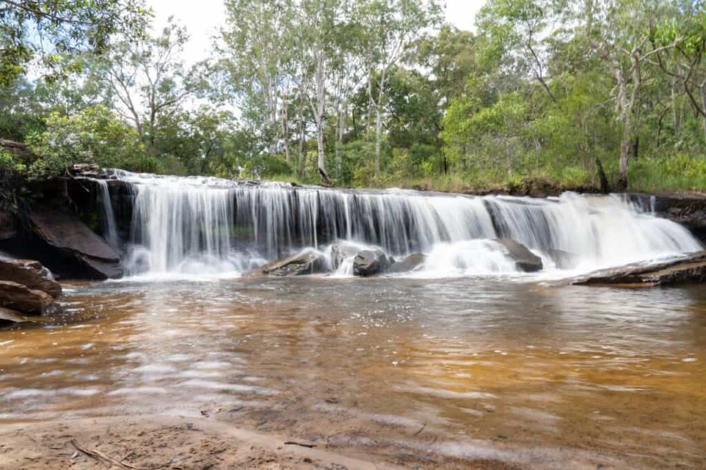 Peninsula Caravan Park in Cooktown; good value, and lots of room