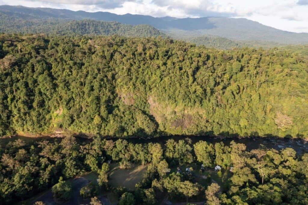 Tully Gorge; spectacular Queensland waterfalls and camping