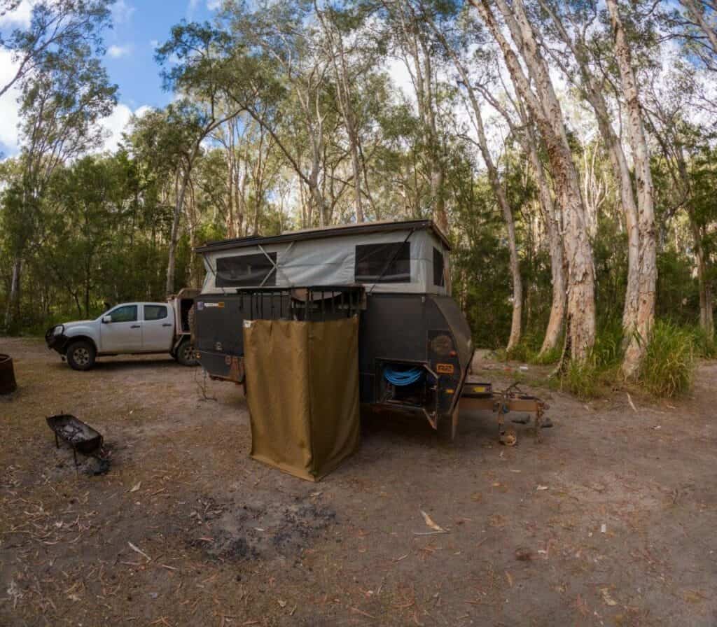 Mary Farms Creek Camp; great value creekside camping