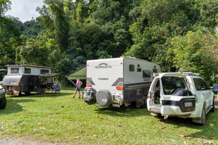 Tully Gorge; spectacular Queensland waterfalls and camping