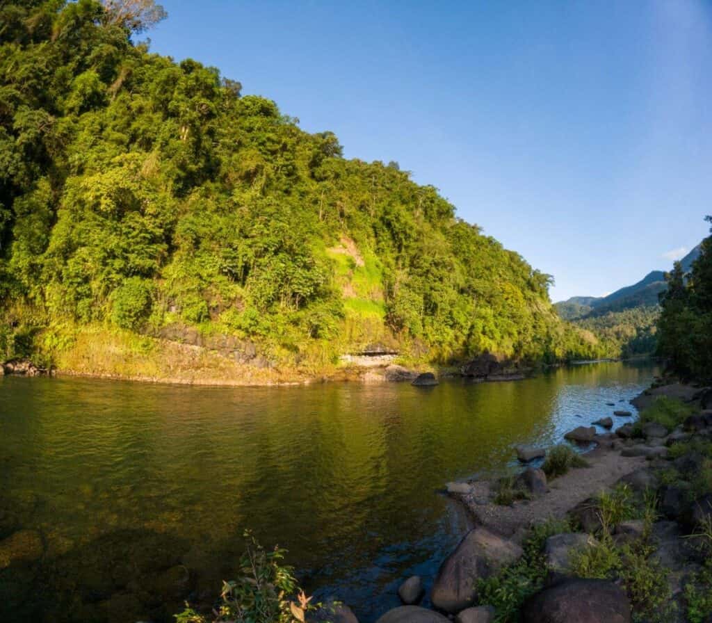 Tully Gorge; spectacular Queensland waterfalls and camping